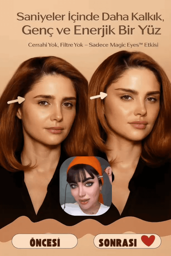Görünmez Yüz Kaldırıcı Bant – Magic Eyes™